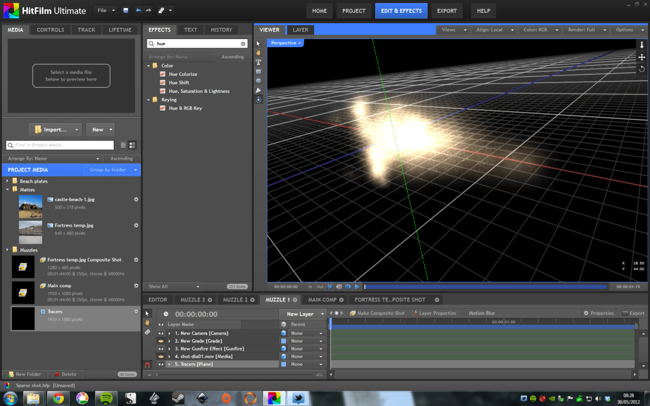 VFX: Constructing a muzzle flash « Arms Race
